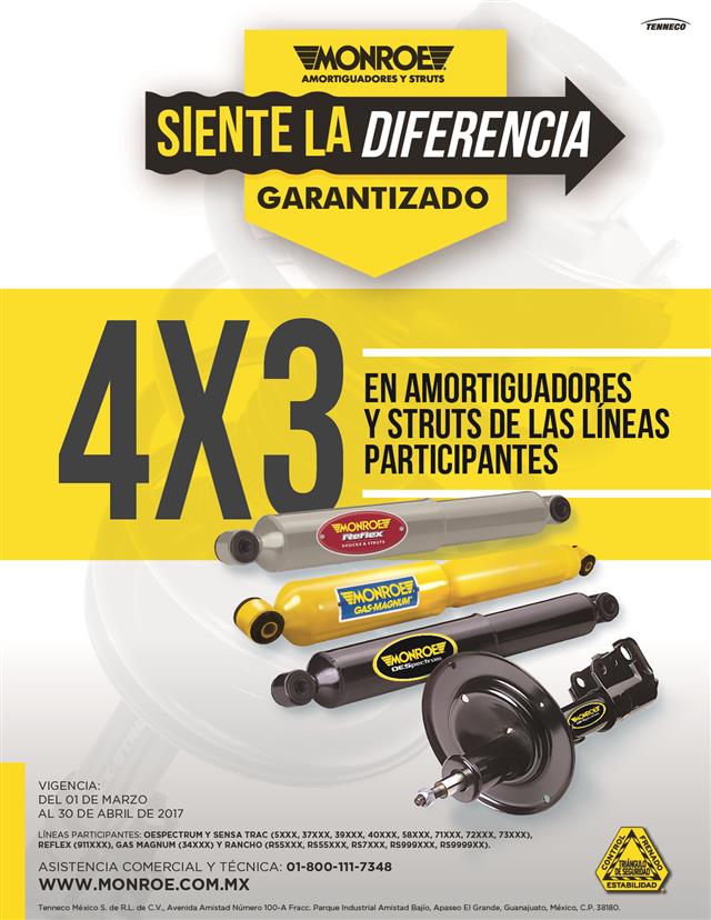 MONROE® Amortiguadores y Struts